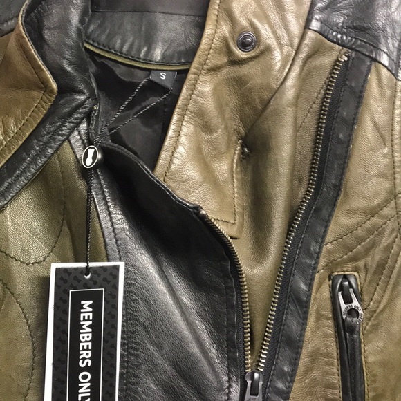 Members Only | Jackets & Coats | Members Only Genuine Leather ...